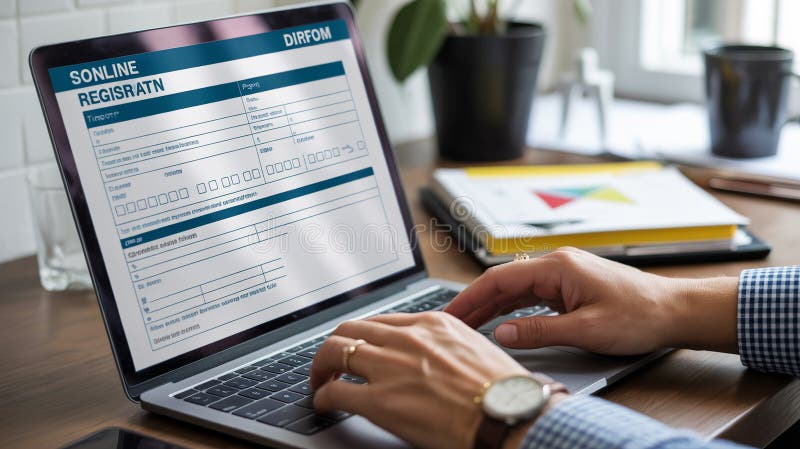 Form Submission Document Paper Work Stock Illustrations – 214 Form ...