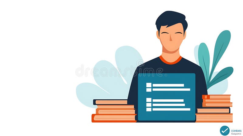 Online Registration Form Infographic Design Stock Illustration ...