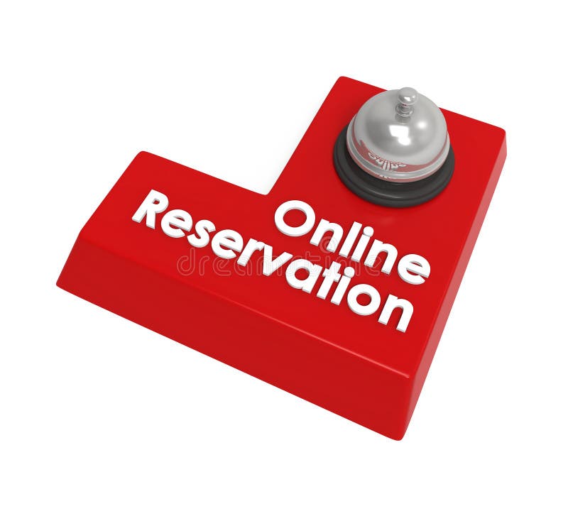 Online Reservation of Apartments. Couple of Tourists Come in Hotel. Man ...
