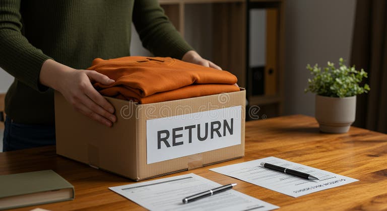 Online Return Process: Easy Steps for Returning Clothes, Packaging, and ...