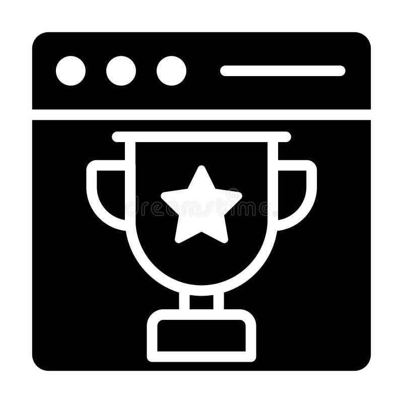 Online Reward Icon Modern Illustration Stock Vector - Illustration of ...