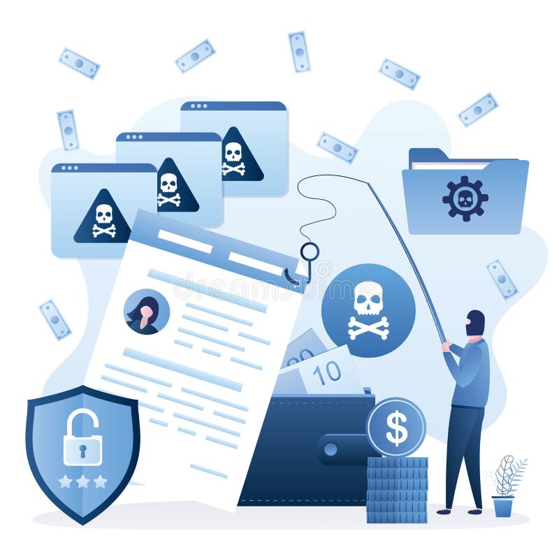 Financial Scam Protection Stock Illustrations – 765 Financial Scam ...