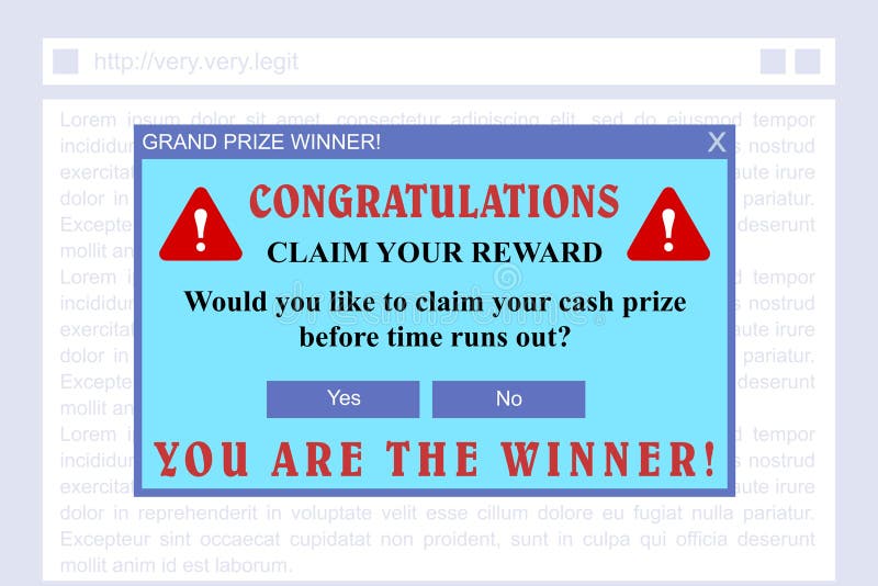 Winner Scam Stock Illustrations – 24 Winner Scam Stock Illustrations ...