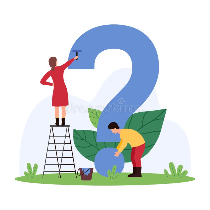 Paint Question Mark Stock Illustrations – 2,245 Paint Question Mark ...