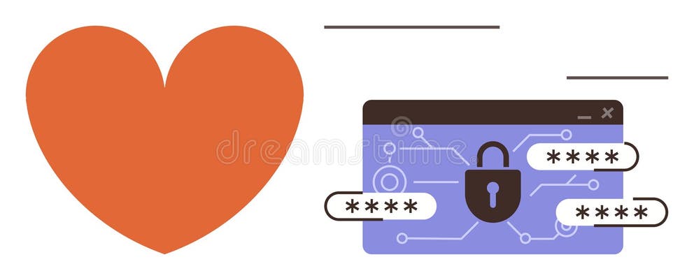 Online Security with Personal Touch Heart and Secure Lock Passwords ...