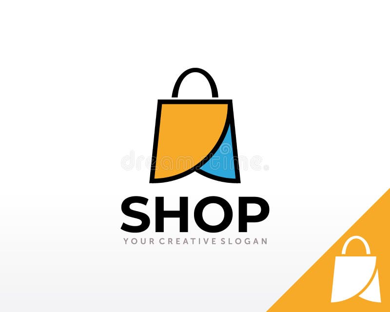 Online Shop Logo. Good Shop Logo Design Vector Stock Vector ...