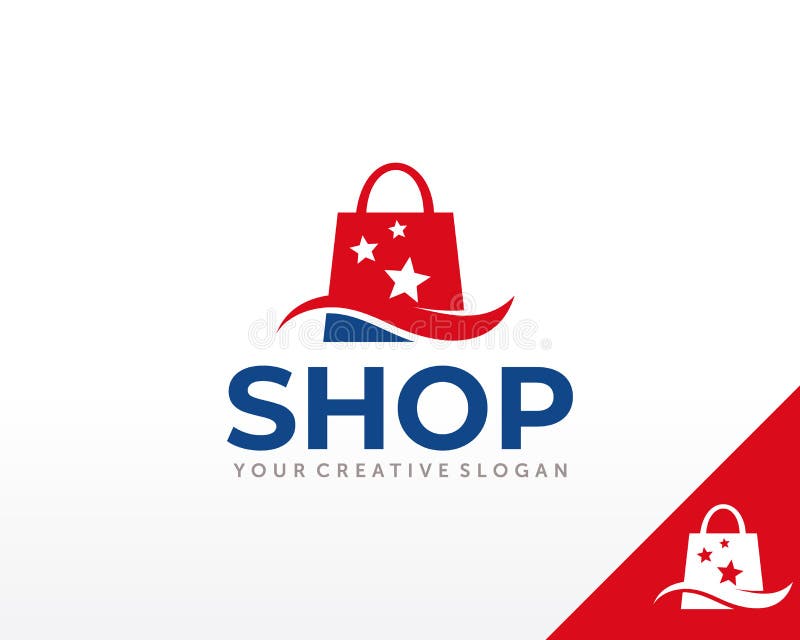 Online Shop Logo. Good Shop Logo Design Vector Stock Vector ...