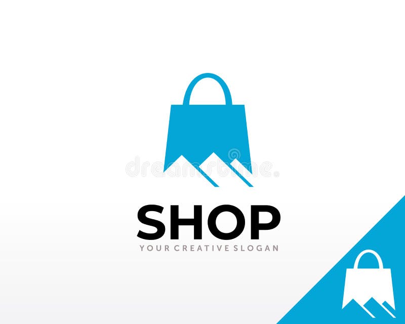 Online Shop Logo. Good Shop Logo Design Vector Stock Vector ...