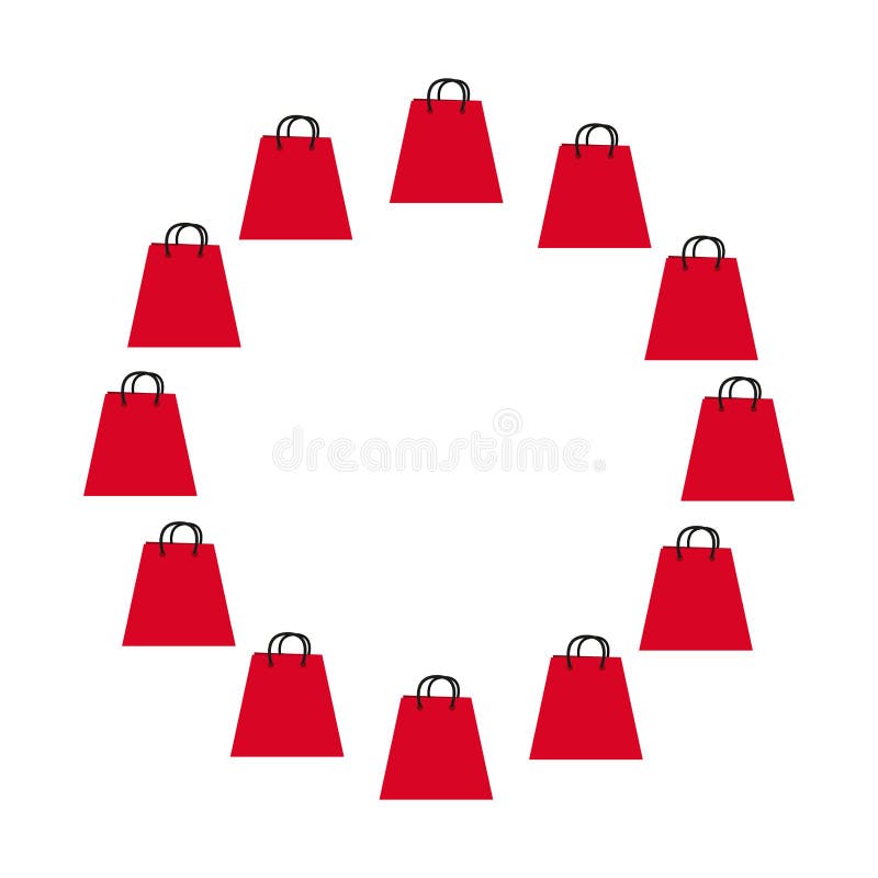 Tea bags circle stock vector. Illustration of freshness - 26239551