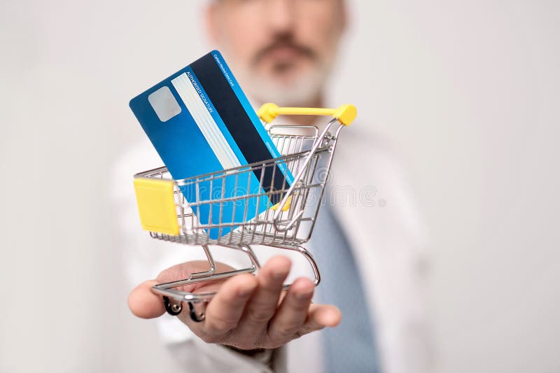 Online Shopping is Now Safe and Fast Stock Photo - Image of ...