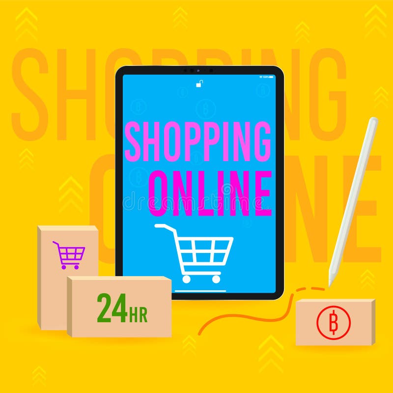 Online Shopping Drawing Stock Illustrations – 6,938 Online Shopping ...