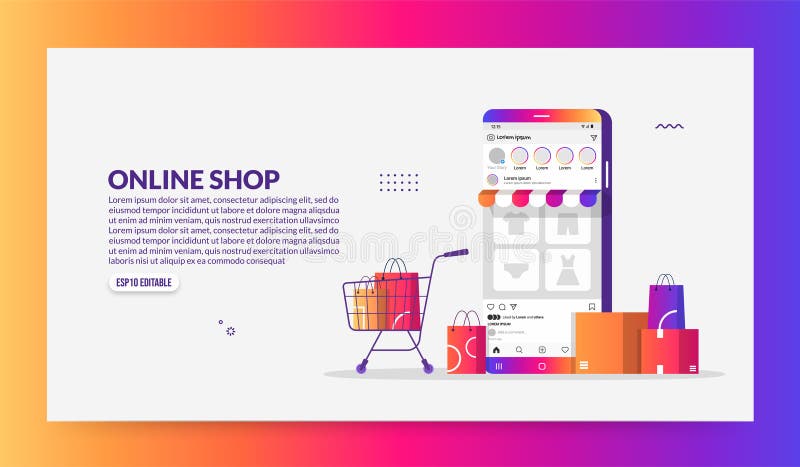 Online Shppoing on Social Media Application, Mobile Store and E ...