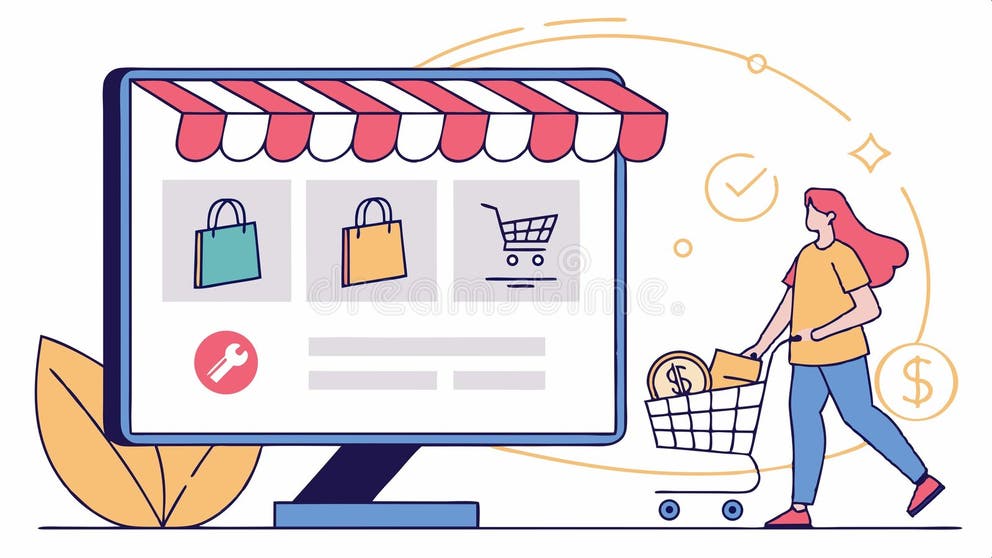 Online Store Interface, E,commerce Platform, Shopping Website and ...