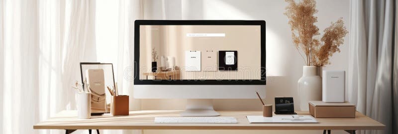 Online Storefront Interface with Elegant Typography and Minimalistic ...