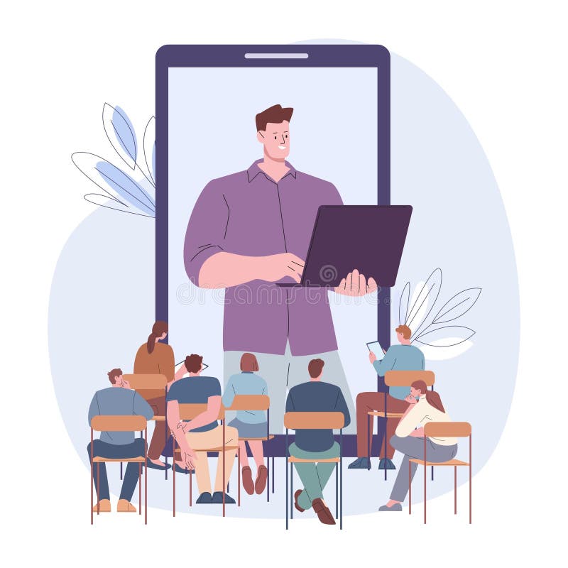 study illustration vector