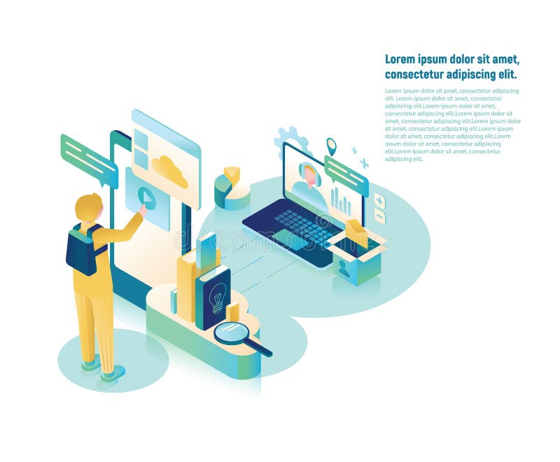 Online Study, Work, Cloud Servers, Computer Technology, Search Engines ...