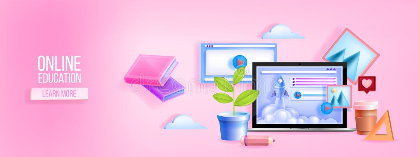 Virtual Lectures Stock Illustrations – 250 Virtual Lectures Stock ...