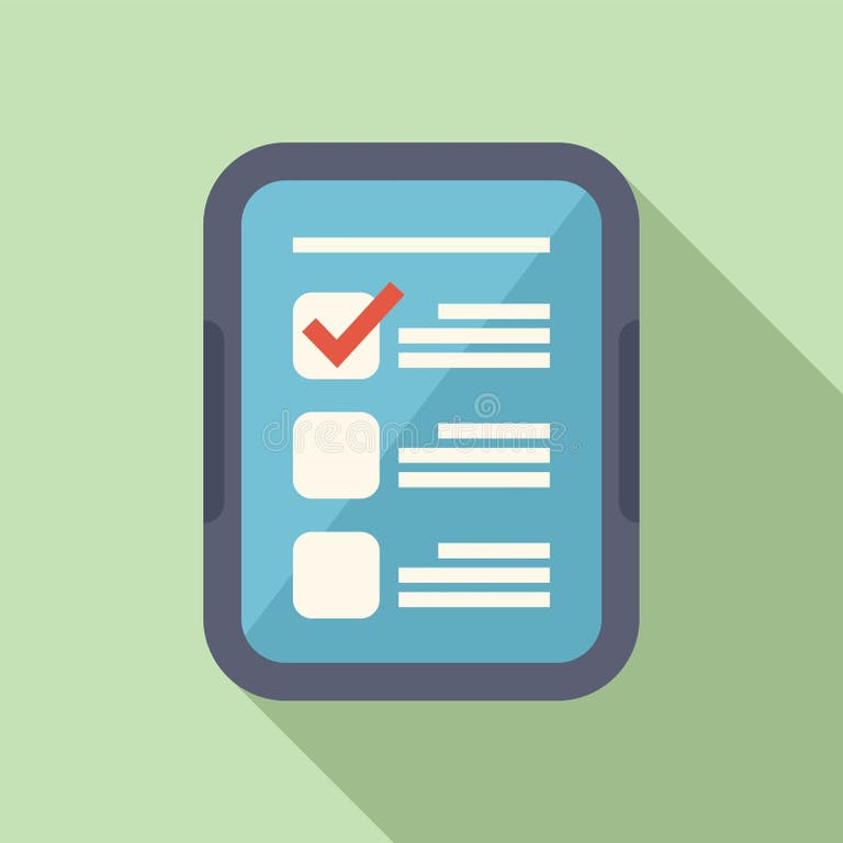 Completed Checkboxes Stock Illustrations – 39 Completed Checkboxes ...