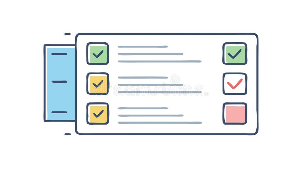 Online Survey Checklist Icon Form Feedback Answer, Vector Design ...
