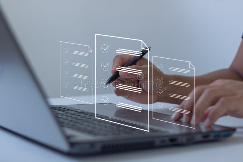 Online Survey Form Completion Corporate Business Technology Includes a ...