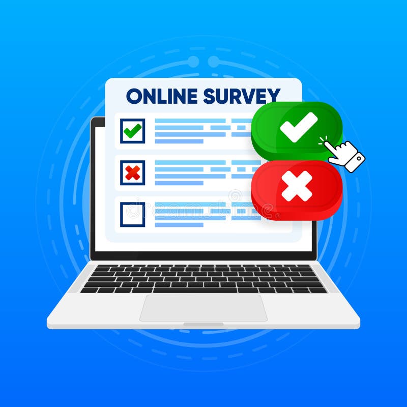 Online Survey. Mobile Questionnaire, Customer Voting Concept. Feedback ...