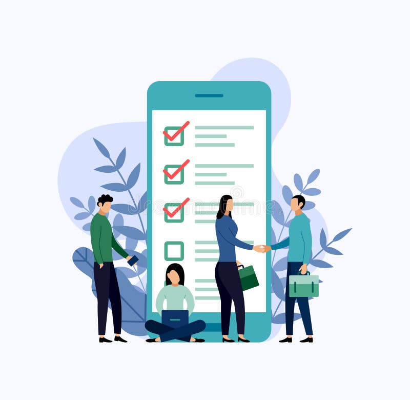 Survey Report, Checklist, Questionnaire Stock Vector - Illustration of ... Survey Report, Checklist, Questionnaire Stock Vector - Illustration of ...