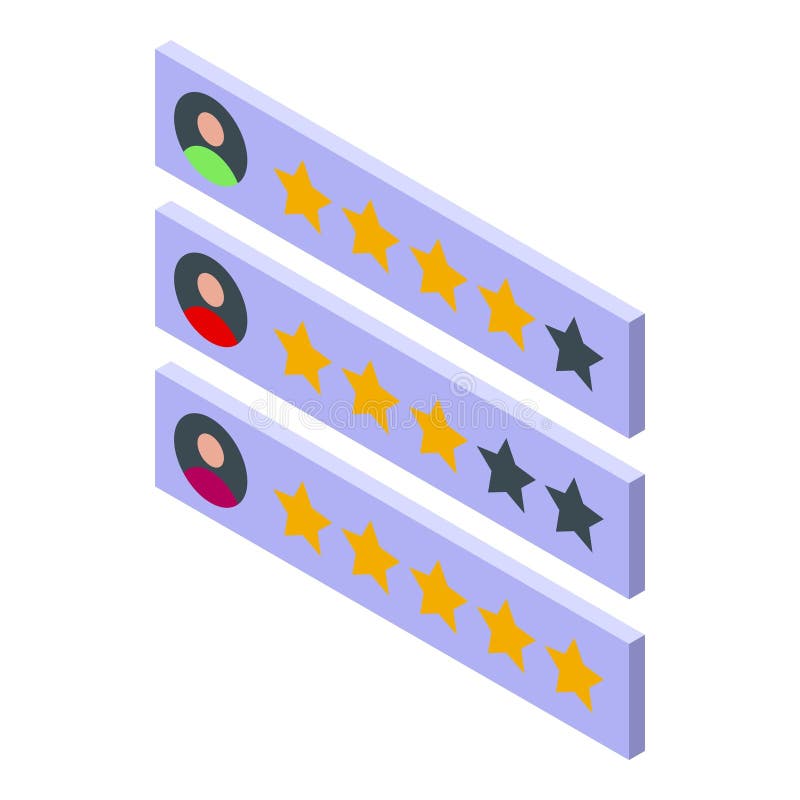Online Survey Showing Customer Satisfaction with Different Star Ratings ...