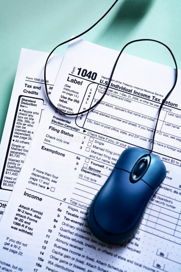 Online tax from concept editorial image. Image of mouse - 13270115