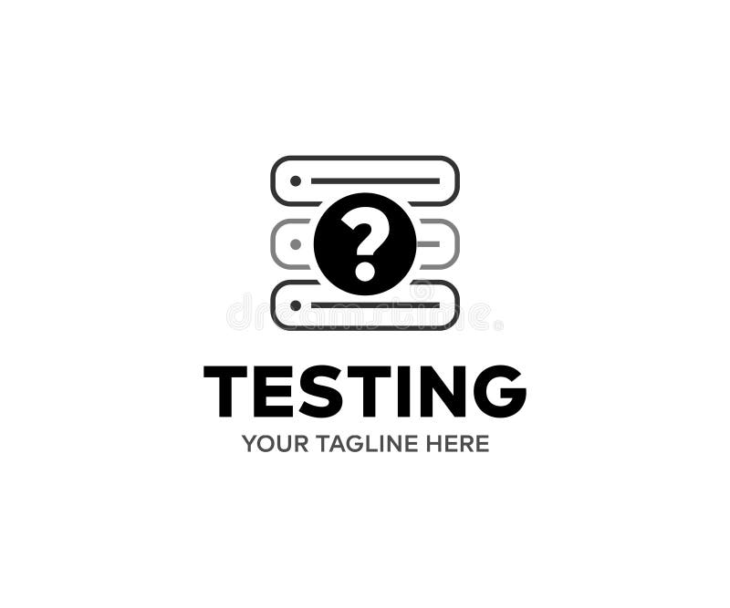 Online Test, Logo Design. Online Exam, Checklist and Online Testing ...