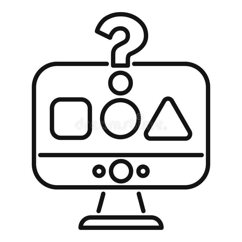 Multiple Choice Test Icon Stock Illustrations – 408 Multiple Choice ...