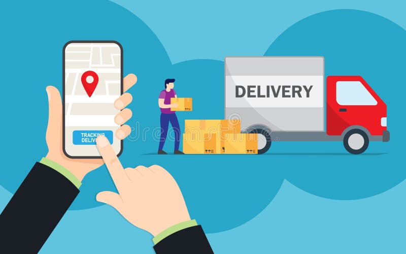 Online Tracking the Movement of Parcels in a Smartphone, Logistics and ...
