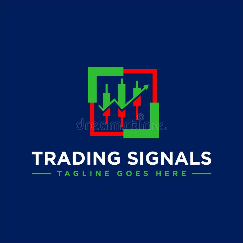 Digital stock trading logo stock vector. Illustration of diagram ...