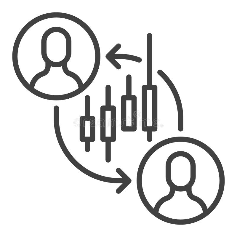 Online Trading Technology Vector Illustration Logo Stock Vector ...