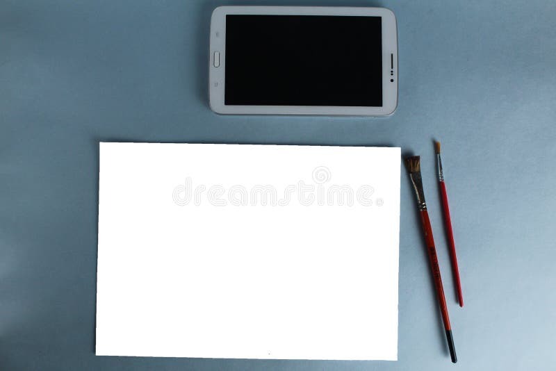 387 Drawing Mock Up Tablet Stock Photos - Free & Royalty-Free Stock ...