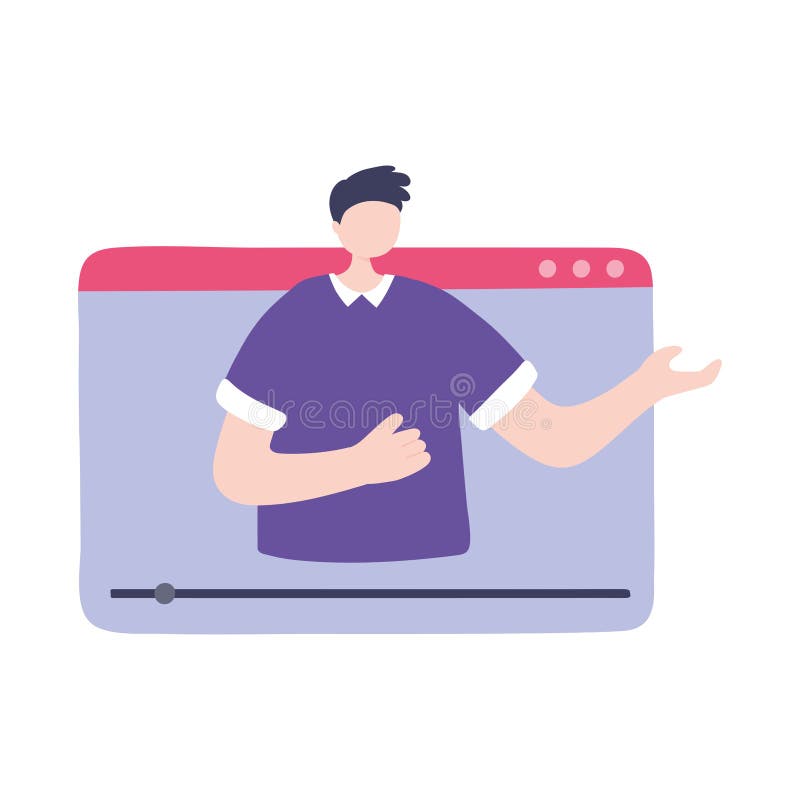 Online Training, Homepage Teaching Man Character, Education and Courses ...