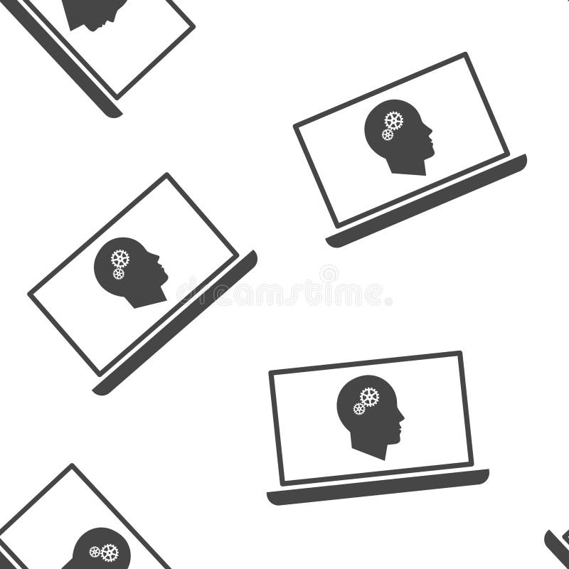 Online Training Icon. Remote Web Training Stock Vector - Illustration ...