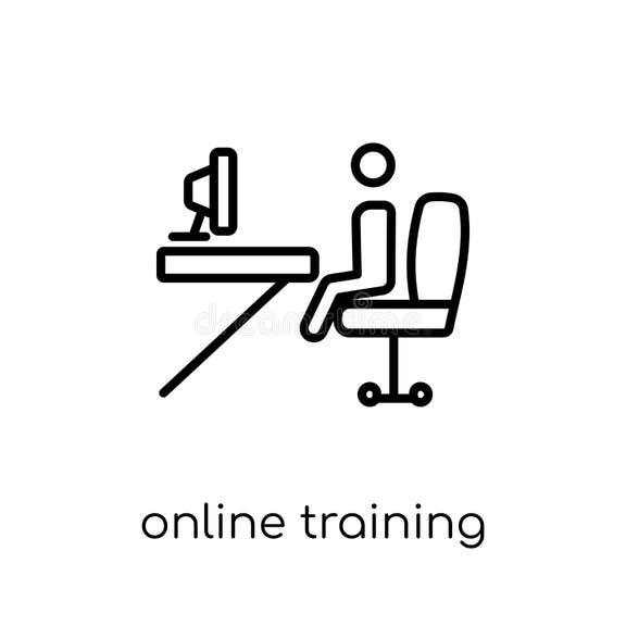 Online Training Icon Stock Illustrations – 55,482 Online Training Icon ...