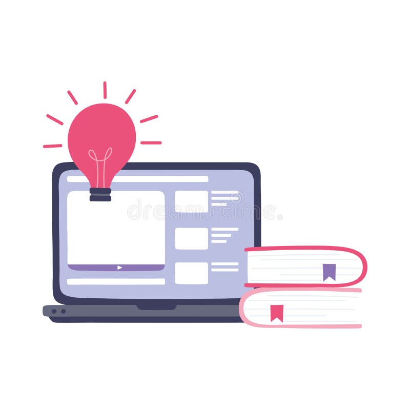 Online Training, Laptop Website Class Information and Book, Education ...