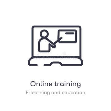 Online Training Icon Stock Illustrations – 55,067 Online Training Icon ...