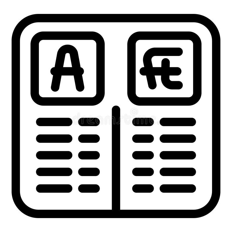Online Translator App Comparing Two Languages with Different Alphabets ...