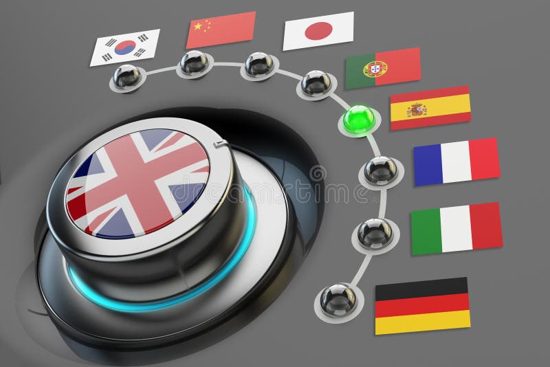 Online translator concept stock illustration. Illustration of design ...