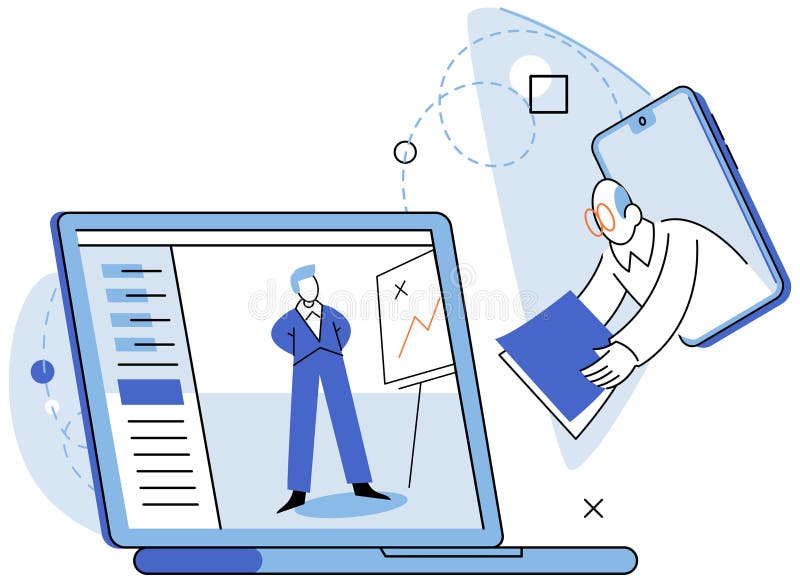 Online Video Meeting. Webinars Provide Interactive Platform for ...