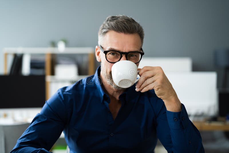 Online Virtual Coffee Break Stock Image - Image of internet ...