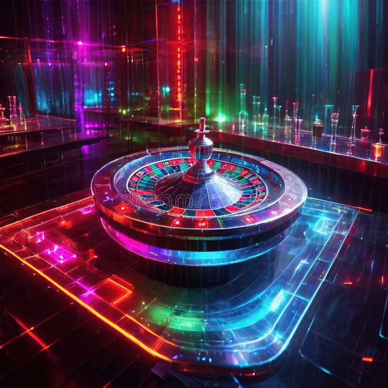 Online and Virtual Gambling, Shown by Digital Representation of ...