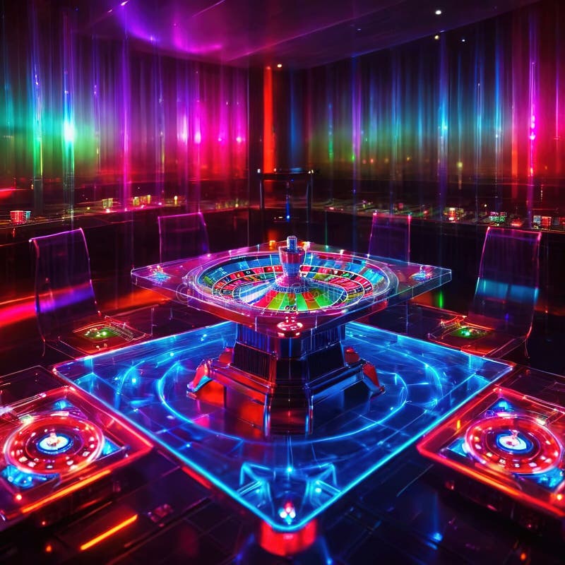 Online and Virtual Gambling, Shown by Digital Representation of ...