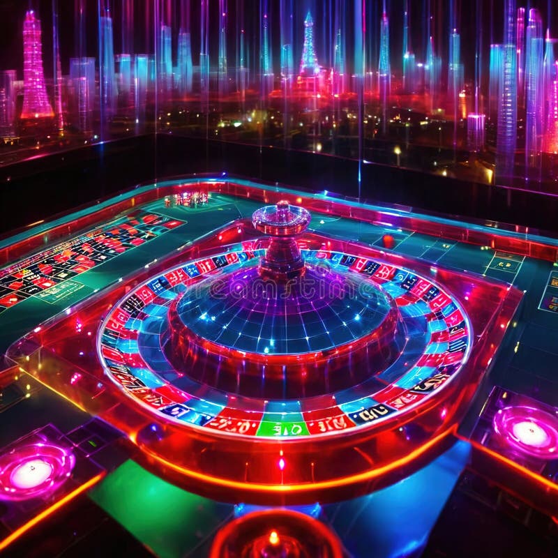 Online and Virtual Gambling, Shown by Digital Representation of ...