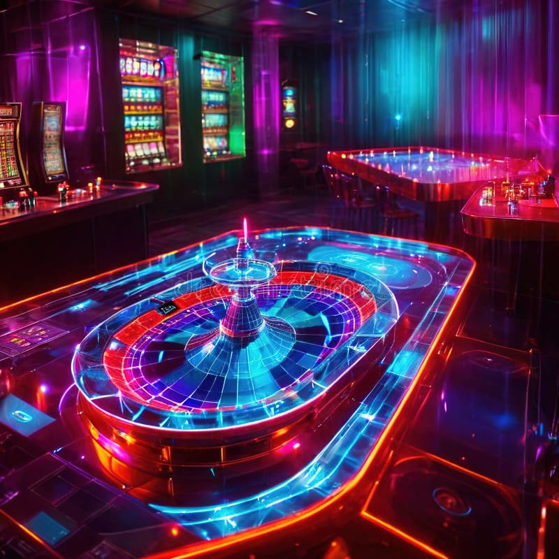 Online and Virtual Gambling, Shown by Digital Representation of ...