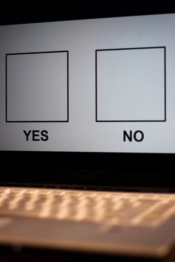 Online Voting stock photo. Image of choice, check, computer - 15157858