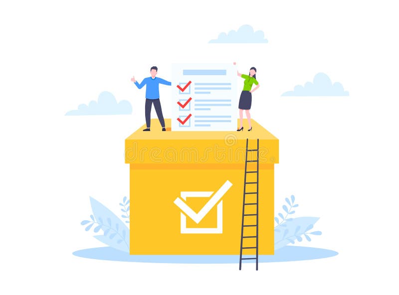 Poll Survey Submission Entry Box Answer Questions Vote Stock ...