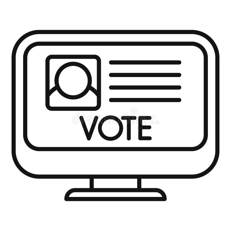 Online Voting Platform Displaying Candidate Profile and Vote Button ...